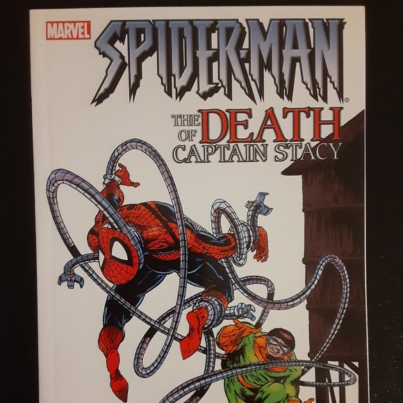 Marvel | Accessories | Spiderman The Death Of Captain Stacy St Print W ...